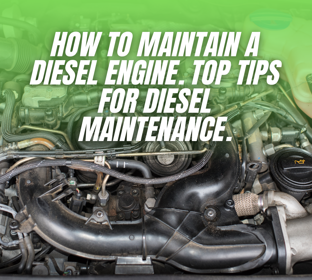 How to Maintain a Diesel Engine. Top Tips For Diesel Maintenance. – 208 ...